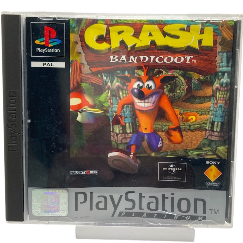 Pre-owned Sony Crash Bandicoot PlayStation Platinum -PS1 Game - Own4Less